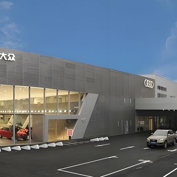 Steel Structure Audi 4S Store BY-102 | Durable and Customizable ...