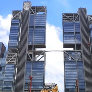 Steel Structure High Rise Building BY-056 | Multi-Story Steel Building ...